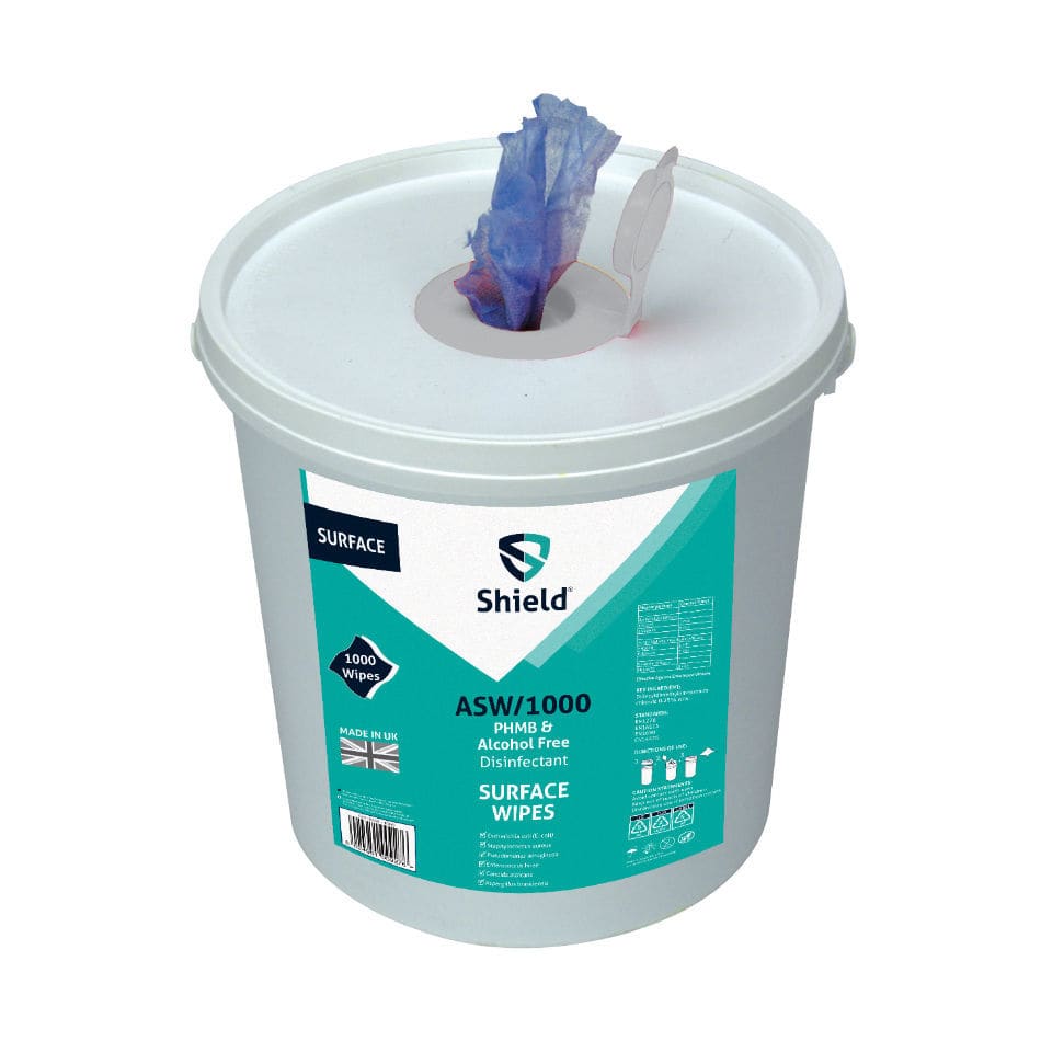 表面用ウェットティッシュ - ASW/1000 - Polyco Healthline