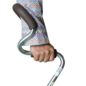 オフセットトハンドル歩行杖 - QCane - Qmobility - 高さ調整可能