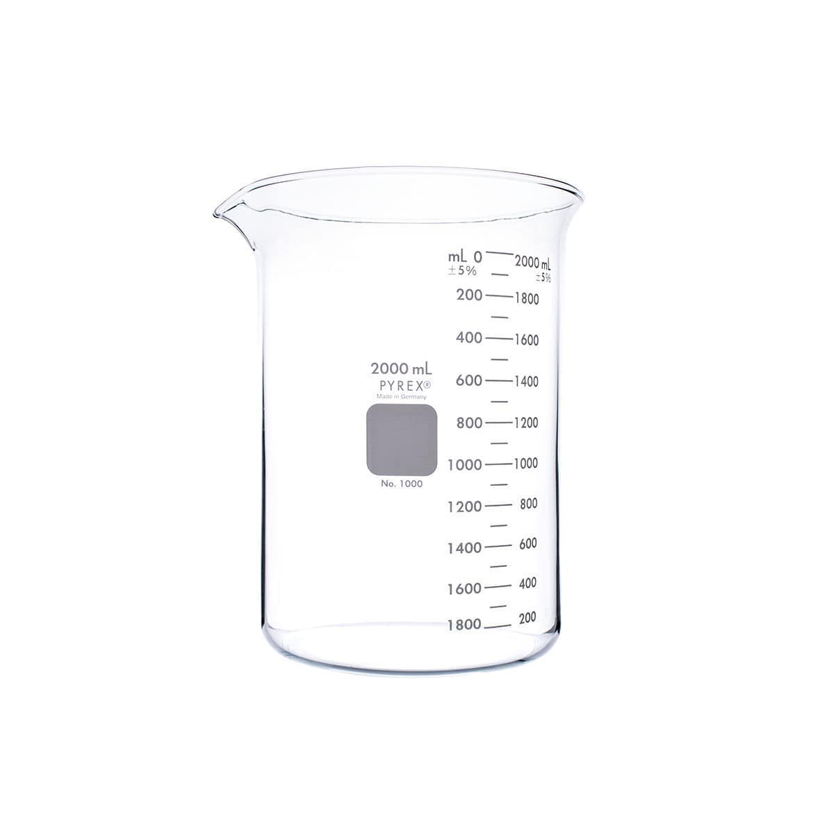 実験用ビーカー - 1000-2L - Corning BV - 目盛り付 / グリフィン