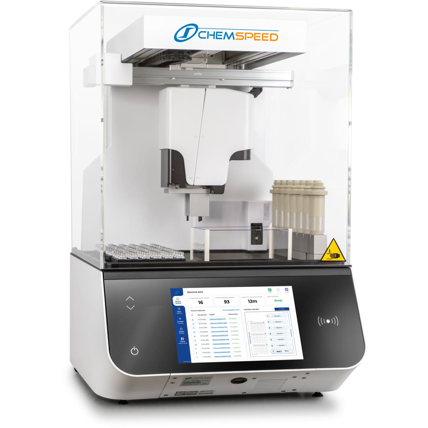 全自動式サンプル準備システム - Crystal POWDERDOSE - Chemspeed Technologies AG - 実験用 ...