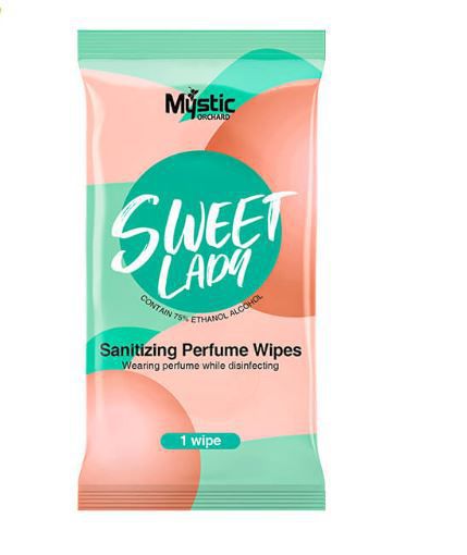 個人衛生用ウェットティッシュ - Sweet Lady - AoGrand Group - 10枚入り