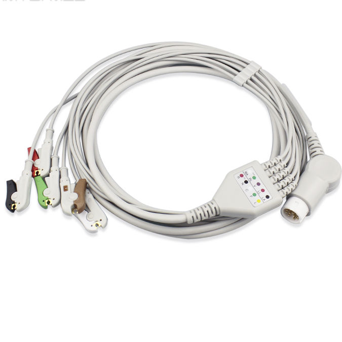 ECGケーブル - AMD-EG-VC0005-I - Shenzhen Amydi-med Electronics Tech