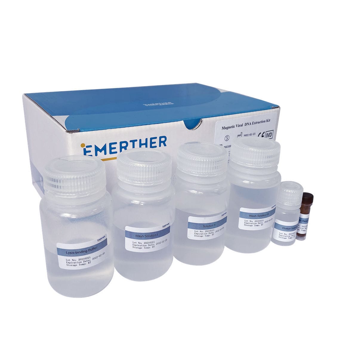 磁気ボール式試薬キット - Viral DNA Extraction Kit (Bottle Format) - The EmerTher ...