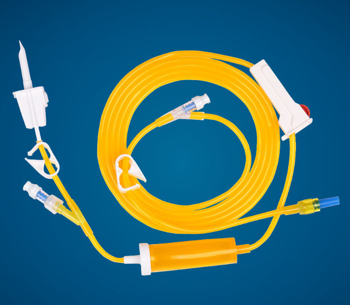 化学療法用輸液セット - KS-IV102 - Kapsam - 点滴筒付き / 栓付き / Yポートコネクター付き