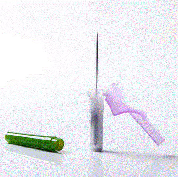 採血用針 - SBCN21G1 - Sunrise Medical Technology - 安全機構付き / 21G / 22G