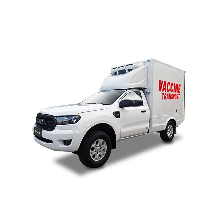 輸送用病院用可動ユニット - VACCINE CARRIER - Timak Shpk - ボックスタイプ / 4x4