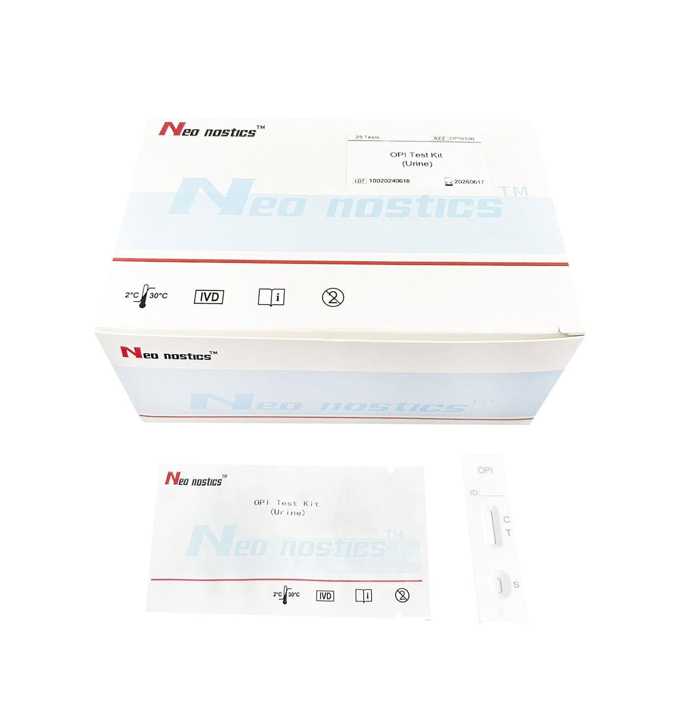 ドラッグ検診用検査キット - OPI0100 - Neo-nostics - 創薬用 / 尿 / カセット