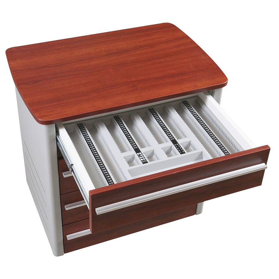 医療器具用キャビネット - InCAB - UAB Medinstrus - 引き出し4段式