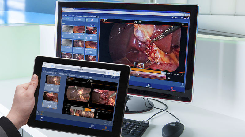 データ管理ソフト - SCENARA® - KARL STORZ - 医療訓練用 / 教育用 / ビデオ録画用