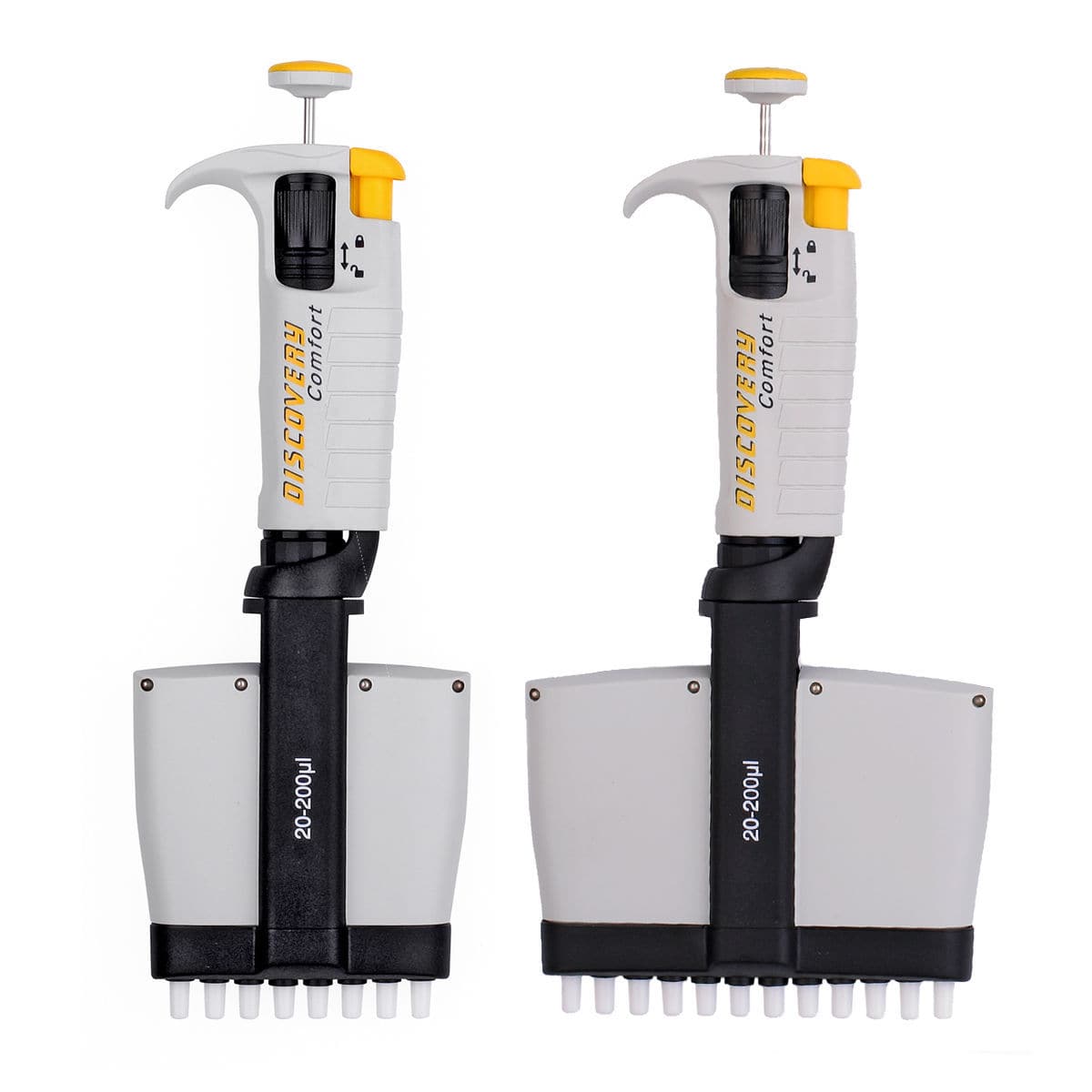 機械式ピペット - Discovery Comfort - Corning HTL SA - ピストン / マルチチャンネル / 容量調整式