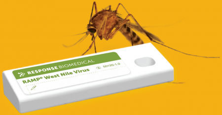 ウエストナイル熱迅速検査キット - RAMP® WNV - Response Biomedical Corporation - ウエストナイルウイルス