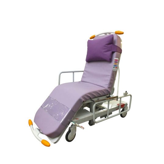 電動治療用アームチェア - Ambu Fusion 2 - Acime Frame - 3セクション / キャスター付き / 高さ調節可能な