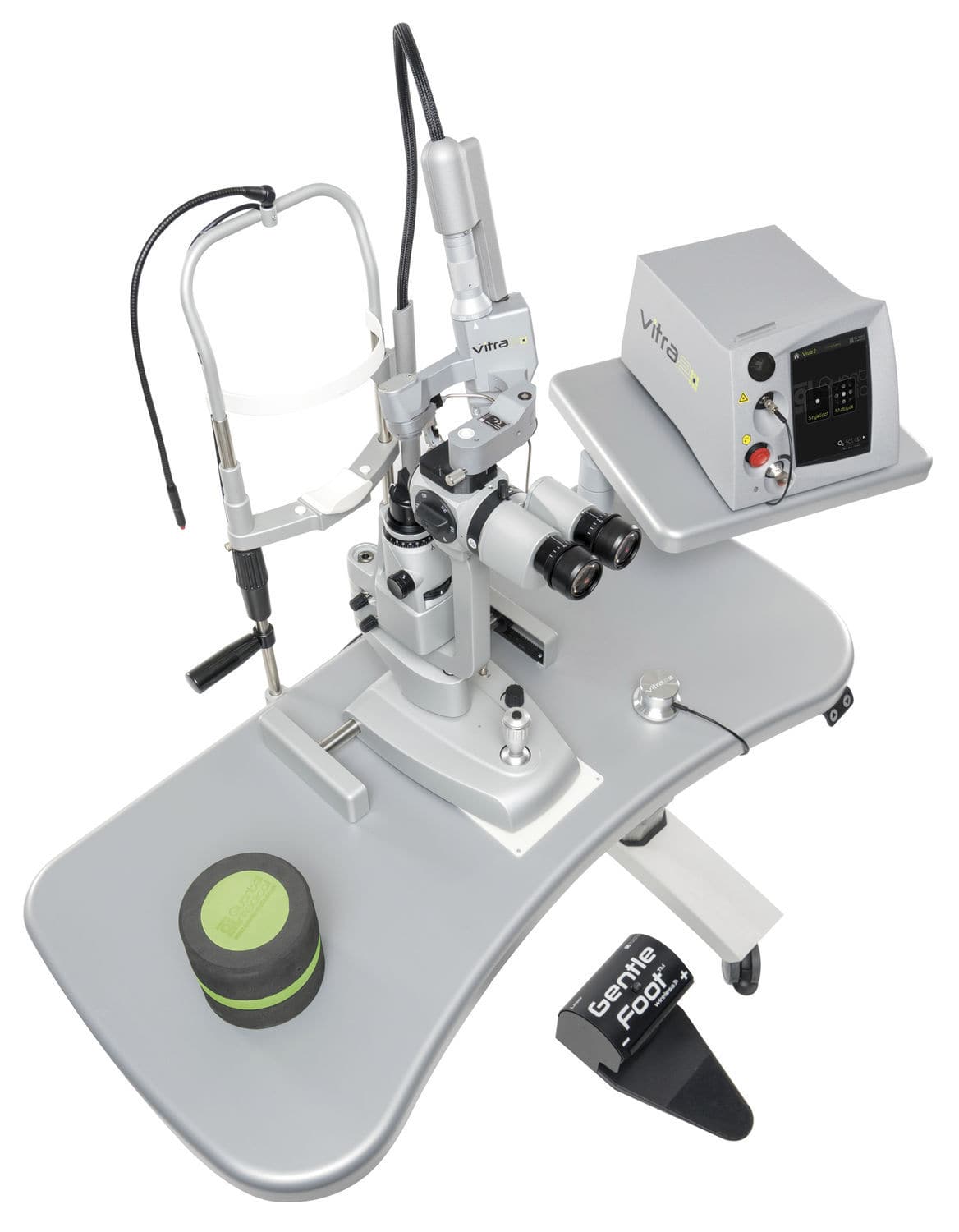 網膜光凝固用レーザー / 結晶性 / 卓上 - VITRA 2 - Quantel Medical - Ophthalmology - 動画