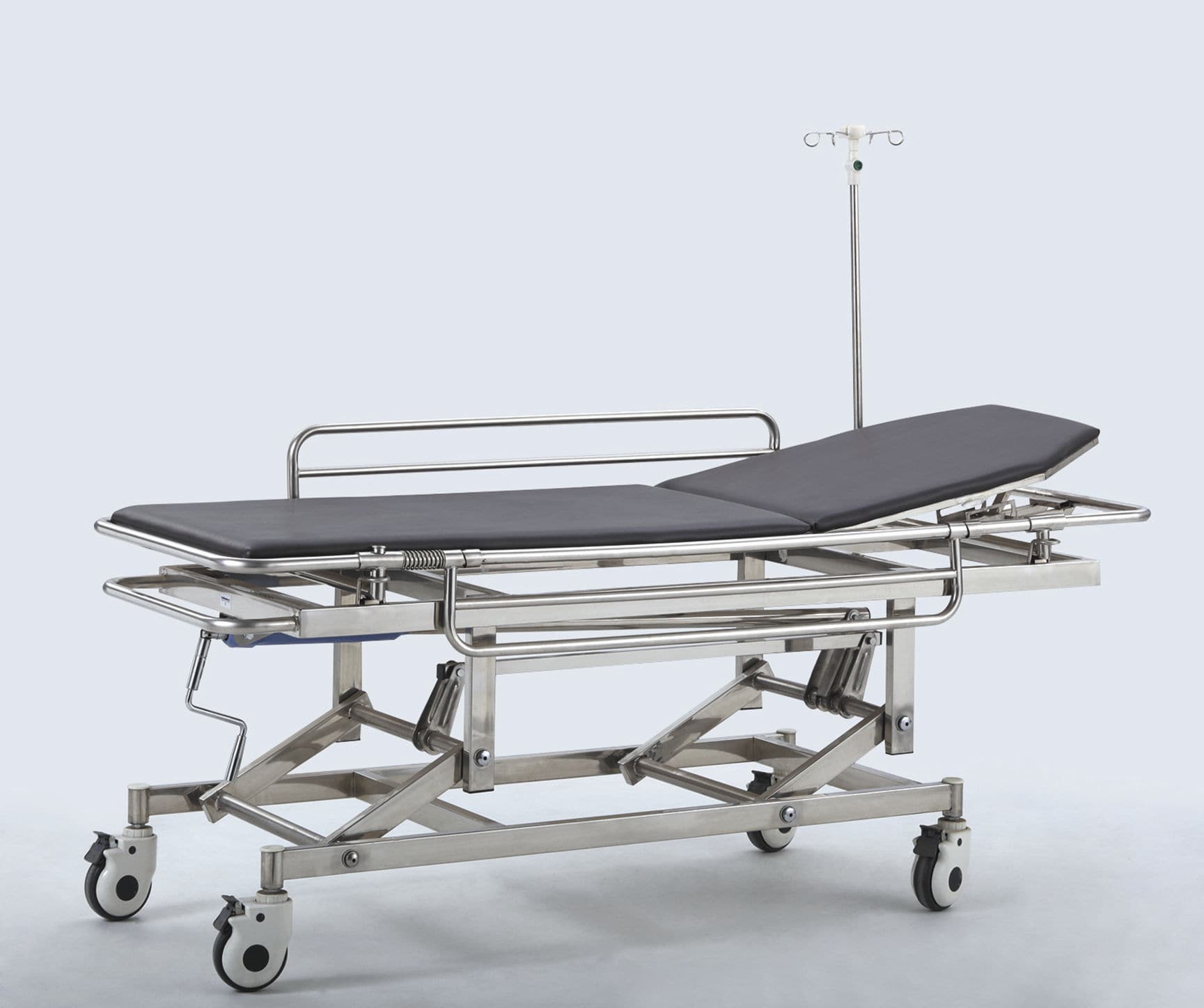 救急用ストレッチャー - E-5 - Hebei Pukang Medical Instruments - 輸送用 / 手動式 / 高さ調節可能な
