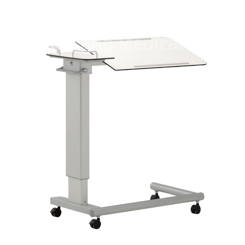 高さ調整可能オーバーベッドテーブル - T-31 - Hebei Pukang Medical Instruments - キャスター付き ...