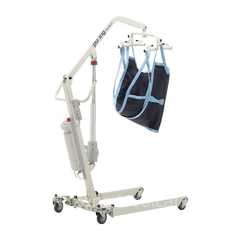 電動式介護リフト - DE-1C2 - Hebei Pukang Medical Instruments - キャスター付き / 大人用 / 救急用