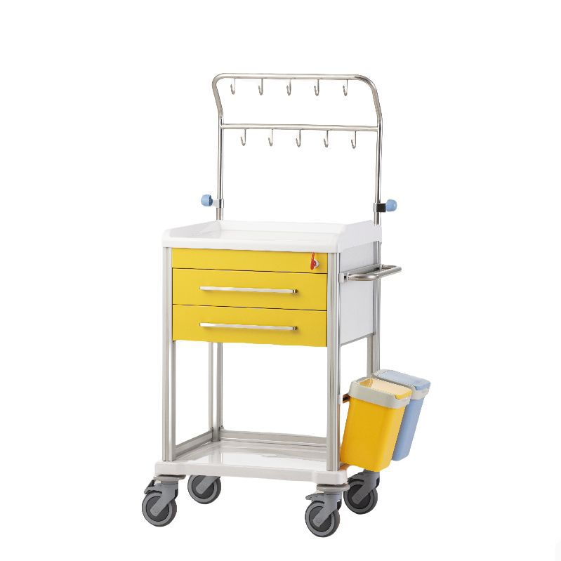 救急用台車 - F-52 - Hebei Pukang Medical Instruments - 麻酔 / 病院用 / 薬用