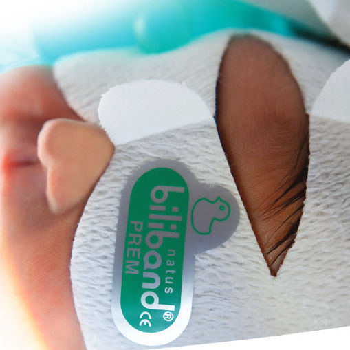 目用光線療法用マスク - Biliband® - Natus Medical - 乳児用 / ゴム / 調整可能