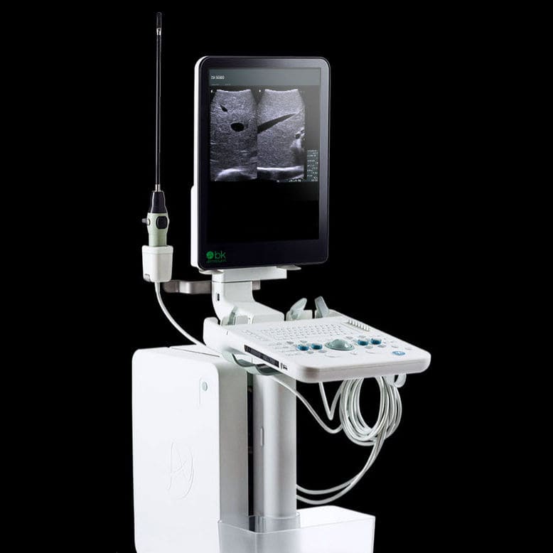 ラットフォーム上・コンパクト超音波装置 - bk5000 - BK Ultrasound - 多目的超音波画像診断用