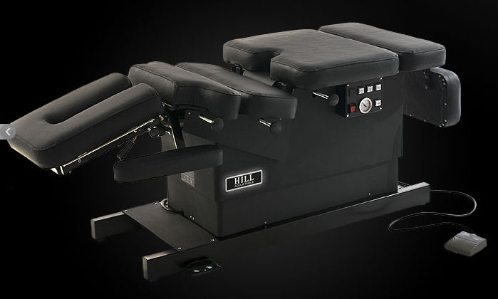 電動式カイロプラクティック用ベッド - Air Drop HA90C - Hill Laboratories - 高さ調整可能 / 6セクション
