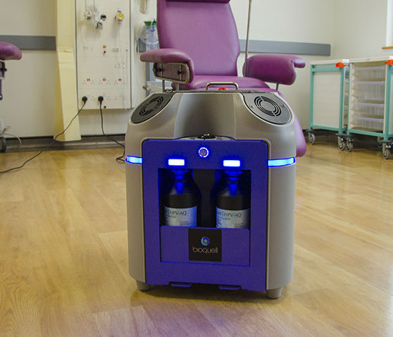 スチーム除菌システム / 過酸化水素 / 移動式 / 自動 - Bioquell BQ-50 - Bioquell - 動画