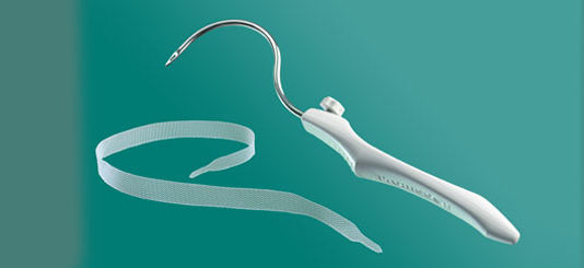 尿失禁再建メッシュ - Unitape - Promedon - 経閉鎖孔式 / 女性用