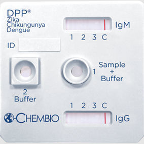 デング熱迅速検査キット - DPP® - Chembio Diagnostic Systems, Inc. - チクングニア / ジカウイルス ...