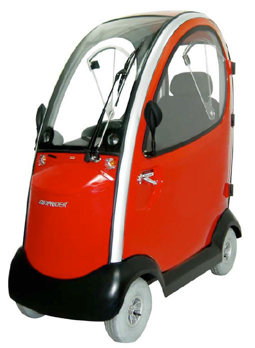 電動体が不自由な方用スクーター - Flagship - Shoprider - 4輪 / キャビン付