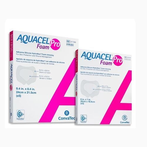 ポリウレタン皮膚包帯 - AQUACEL® Foam Pro - Unomedical - シリコン / 通気性の良い