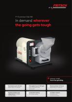 Disc mill - PULVERISETTE 13 premium line - Fritsch - laboratory ...