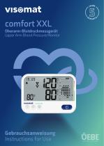 Cuff-mounted blood pressure monitor - comfort XXL - visomat - automatic ...
