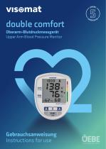 Cuff-mounted blood pressure monitor - visomat double comfort - visomat ...