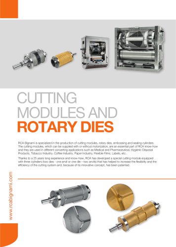 Todos os catálogos e folhetos técnicos RCA Bignami S.R.L