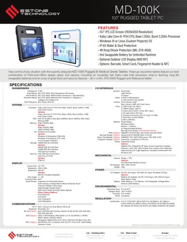 MD-100MK Datasheet - Estone Technology - PDF Catalogs | Technical ...