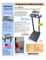 Electronic patient weighing scale - MX305 - Befour, Inc - with digital ...