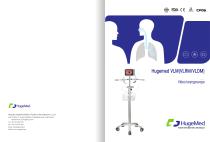 Video laryngoscope - VLRM - HugeMed - with integrated video monitor ...