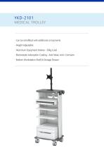 Hospital trolley - YKD-2101 - AKX - for medical devices / storage ...