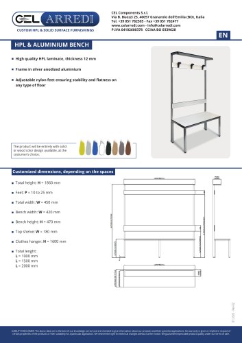 CEL Components s.r.l.のすべてのカタログと技術パンフレット