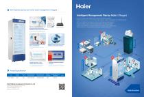 Pharmacy refrigerator - HYC-390 - Haier Biomedical - safety / cabinet / upright