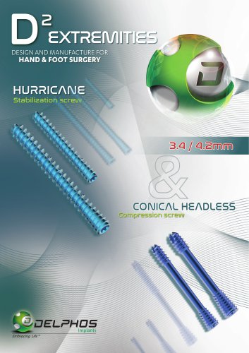 Todos os catálogos e folhetos técnicos Delphos Implants