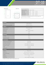 Datamatrix Reader DT-10 - NUMA Electronics - PDF Catalogs | Technical ...