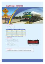 Weigh Bridge : WB SERIES - Nitiraj Engineers - PDF Catalogs | Technical ...