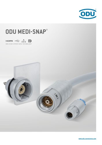 Todos os catálogos e folhetos técnicos ODU GmbH & Co. KG