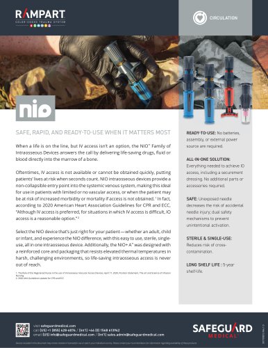 Safeguard Medicalのすべてのカタログと技術パンフレット