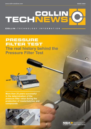 Todos os catálogos e folhetos técnicos COLLIN Lab & Pilot Solutions GmbH