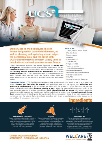 Todos os catálogos e folhetos técnicos WELCARE INDUSTRIES S.p.A.