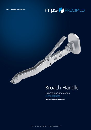 Todos os catálogos e folhetos técnicos MPS Precimed