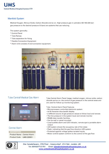 Todos os catálogos e folhetos técnicos United Medical Healthcare Systems