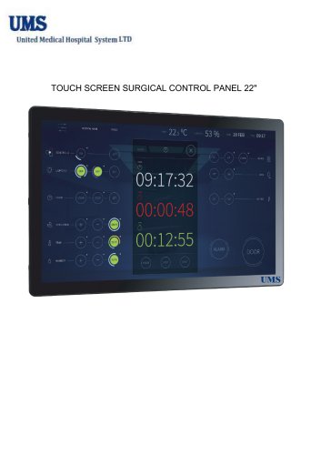 Todos os catálogos e folhetos técnicos United Medical Healthcare Systems