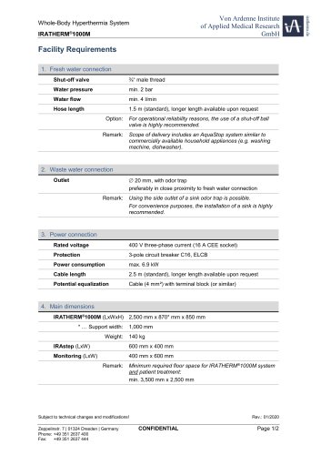 Von Ardenne Institute of Applied Medical Researchのすべてのカタログと技術パンフレット